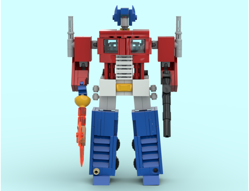 LEGO MOC Optimus prime G1 by grosnoob51 | Rebrickable - Build with LEGO