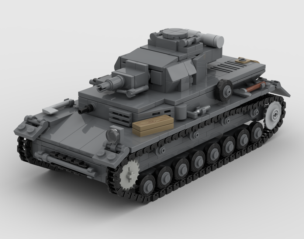 LEGO MOC-216955 Panzer IV Ausf F by ccffpt | Rebrickable - Build with LEGO