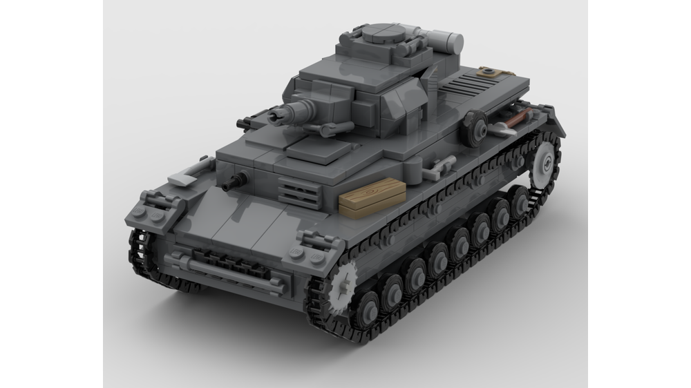 LEGO MOC Panzer IV ausf F by ccffpt | Rebrickable - Build with LEGO