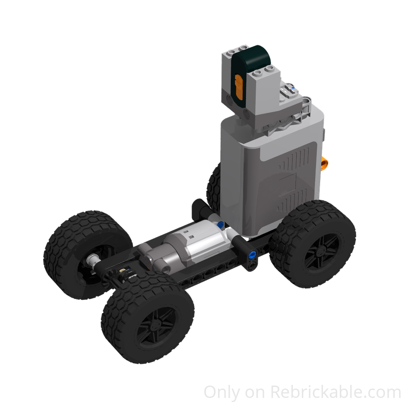 LEGO MOC Simple RC car by ThatRandomLegoTechnicGuy | Rebrickable ...