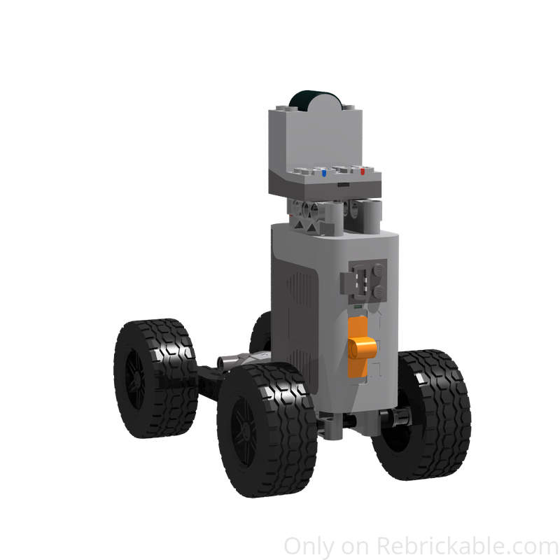 LEGO MOC Simple RC car by ThatRandomLegoTechnicGuy | Rebrickable ...