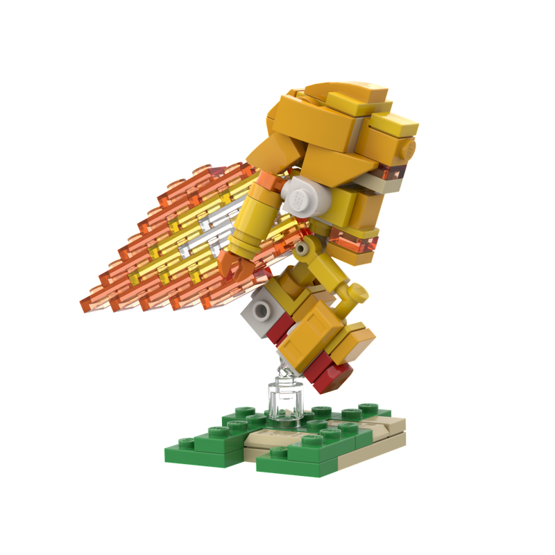 LEGO MOC Super Mecha Sonic mk. II | Sonic the Hedgehog by ...