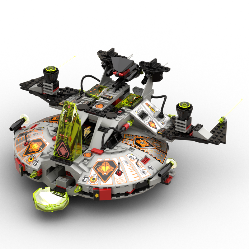 LEGO MOC MOC-0031 UFO reloaded by KILDET | Rebrickable - Build with LEGO