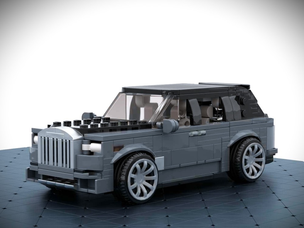 LEGO MOC Rolls-Royce Cullinan (gray&black) by Sweeng | Rebrickable ...