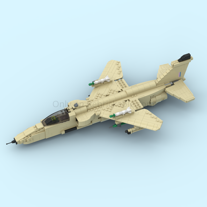 LEGO MOC RAF Sepecat Jaguar (Gulf War) by OttoCH6 | Rebrickable - Build ...