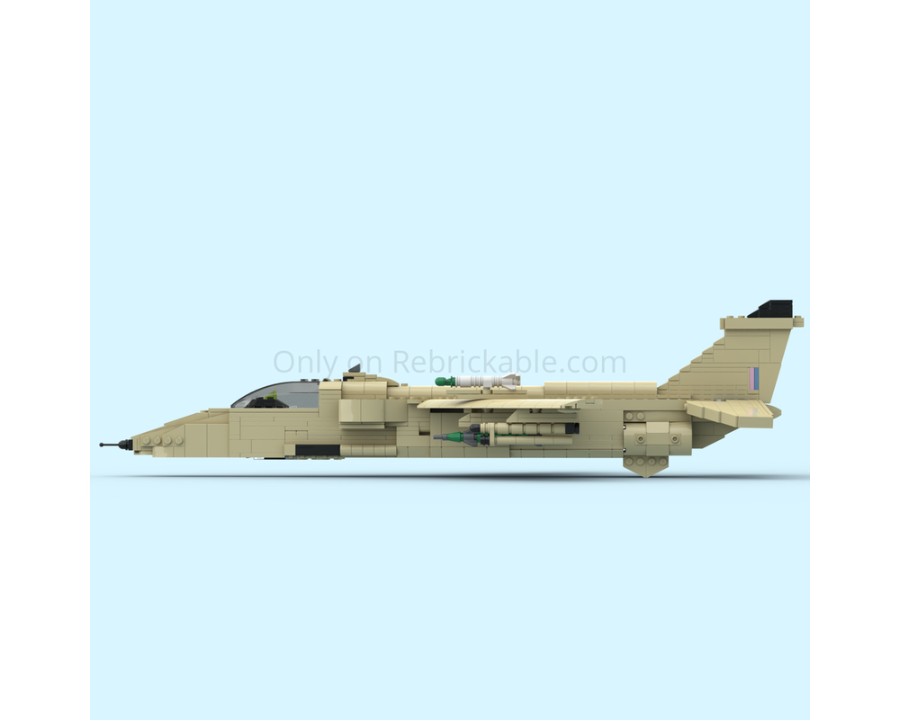 LEGO MOC RAF Sepecat Jaguar (Gulf War) by OttoCH6 | Rebrickable - Build ...