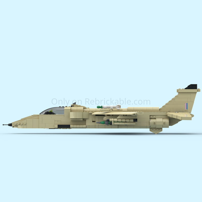 LEGO MOC RAF Sepecat Jaguar (Gulf War) by BespokeLegoDesigns ...