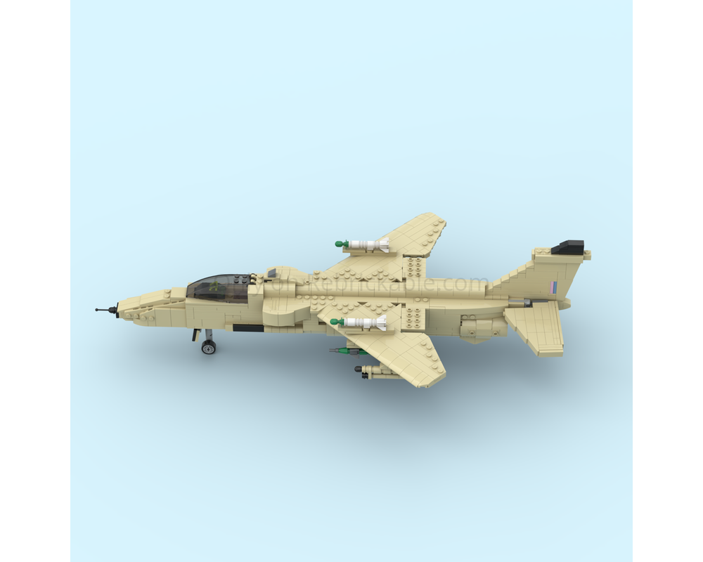 LEGO MOC RAF Sepecat Jaguar (Gulf War) by OttoCH6 | Rebrickable - Build ...