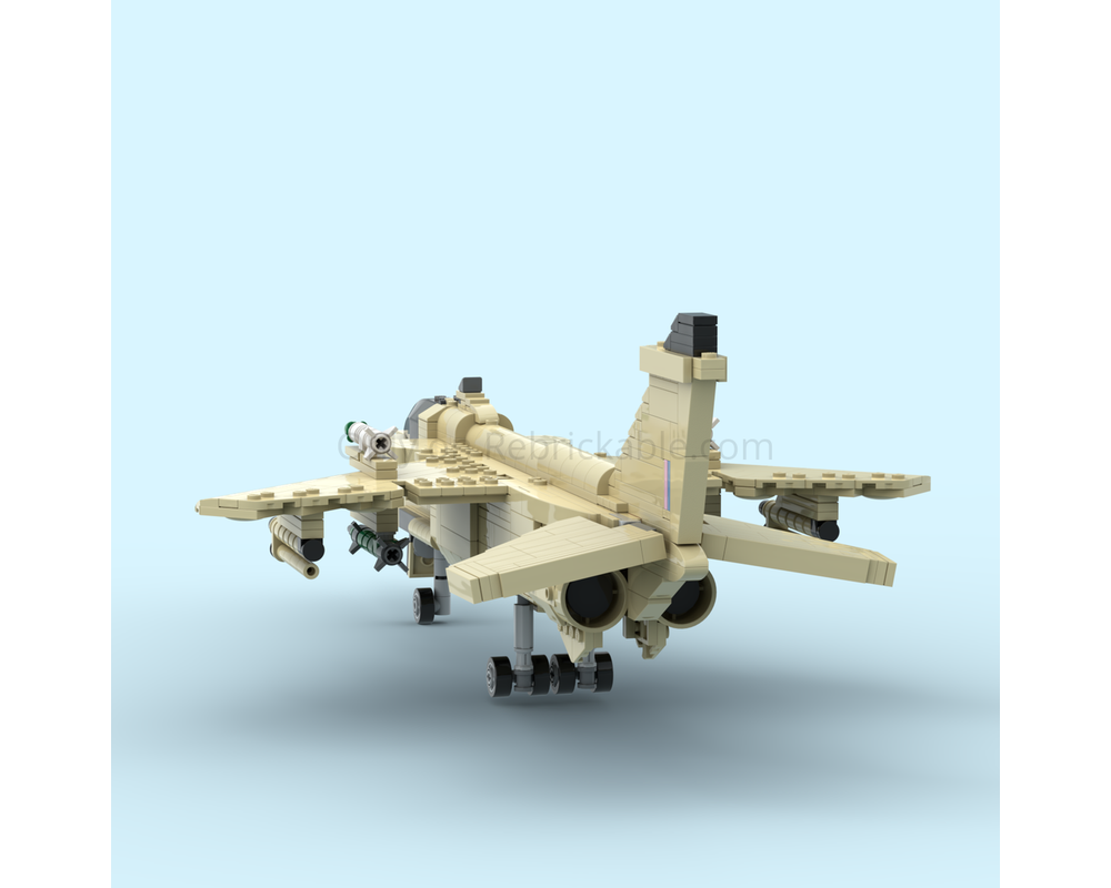LEGO MOC RAF Sepecat Jaguar (Gulf War) by OttoCH6 | Rebrickable - Build ...