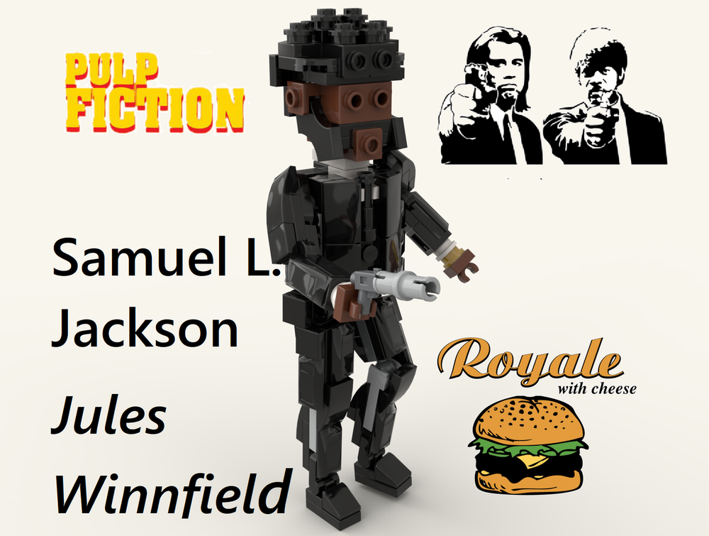 LEGO MOC Samuel L. Jackson - Pulp fiction - Jules Winnfield by ALLEGORY ...