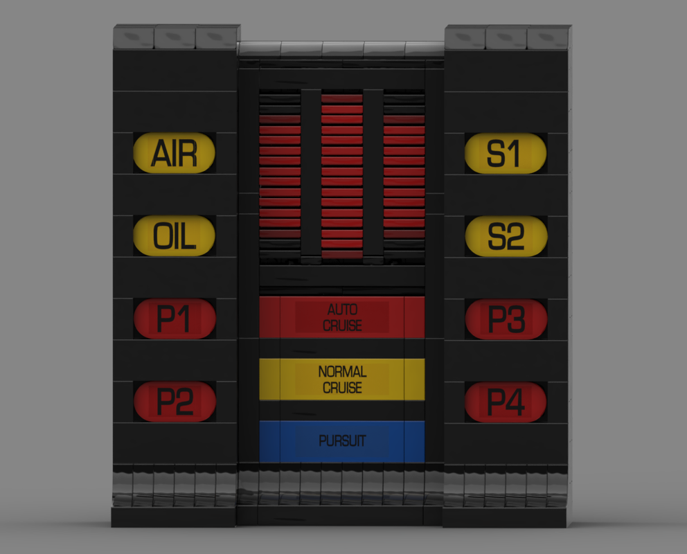 LEGO MOC-217005 K.I.T.T. Voice Box by birdbrickbuilds | Rebrickable ...
