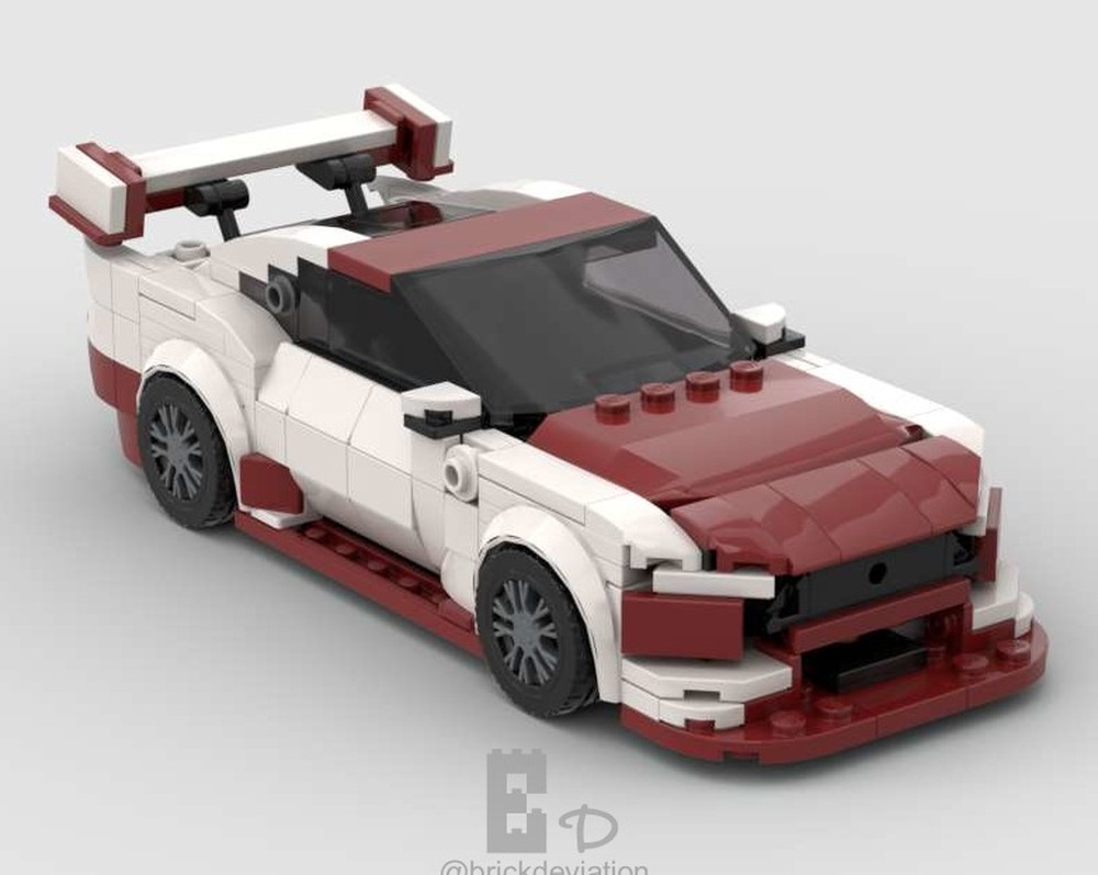 LEGO MOC 2025 Shell V-Power Racing Team Ford Mustang Supercar (Jet ...