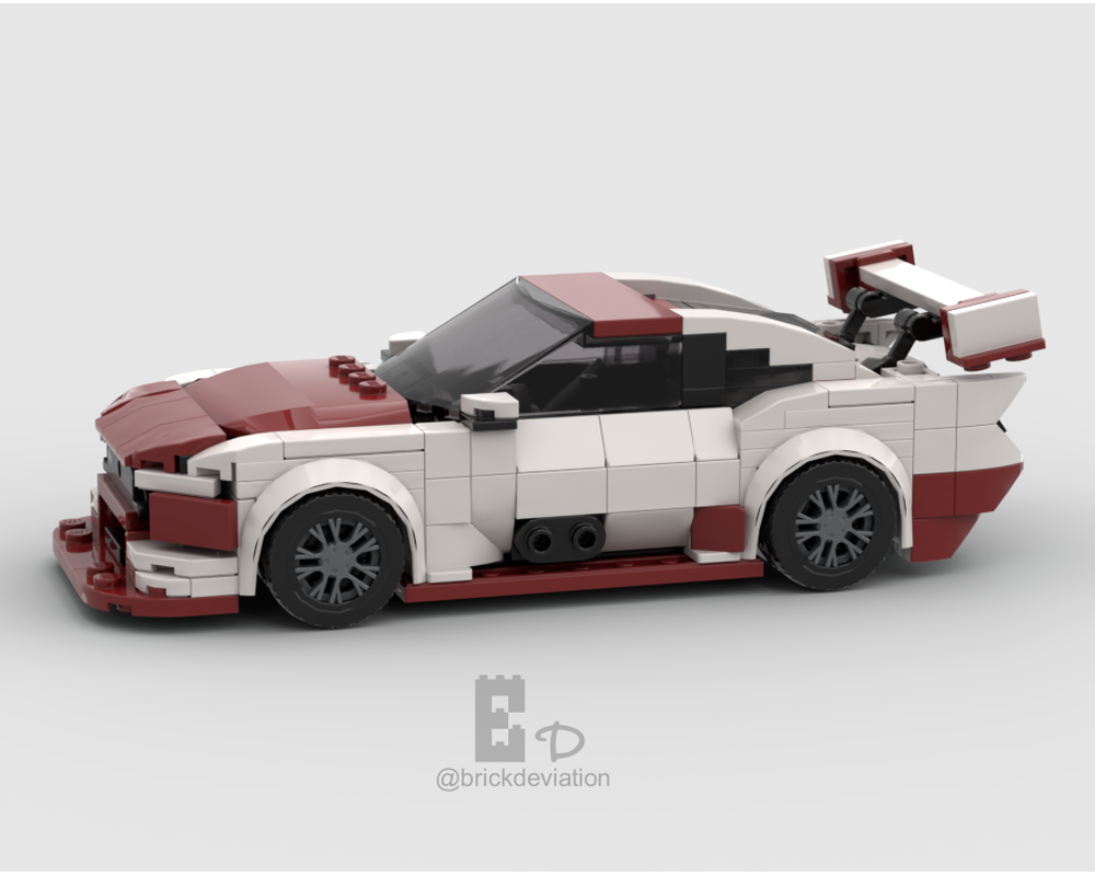 LEGO MOC 2025 Shell V-Power Racing Team Ford Mustang Supercar (Jet ...