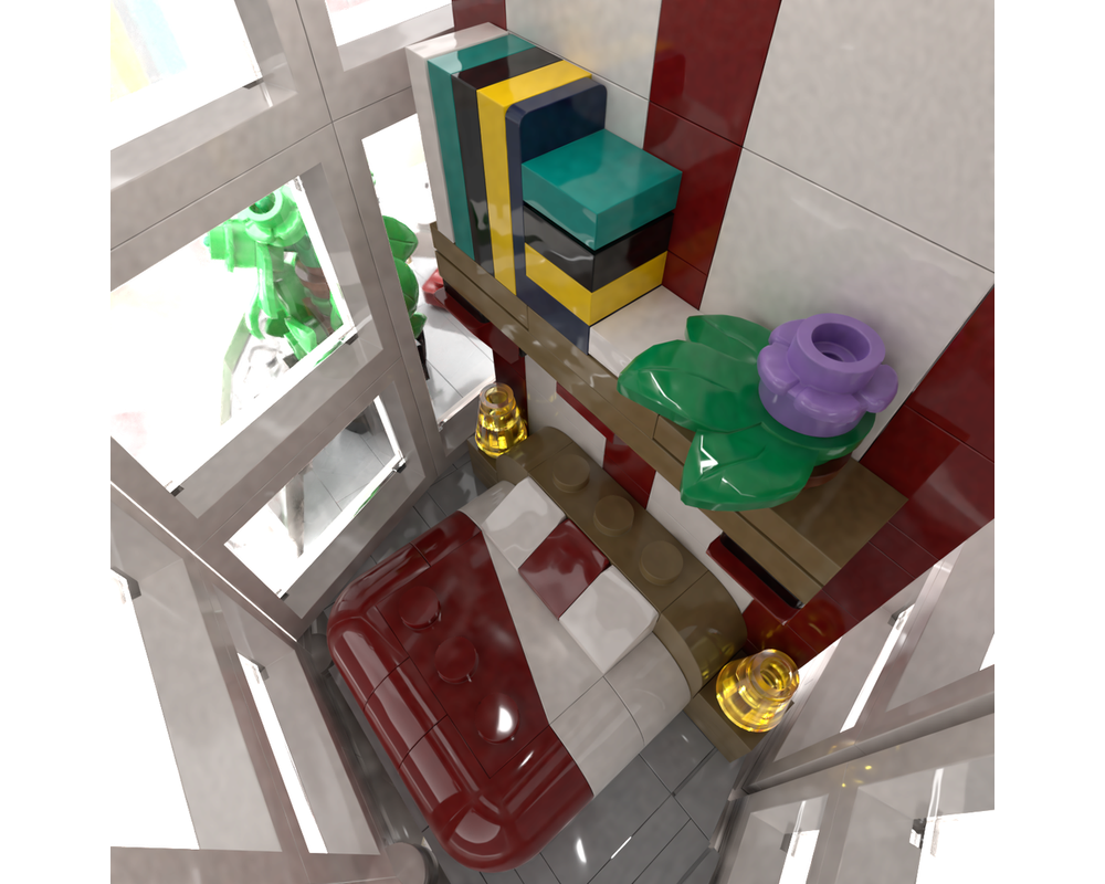 LEGO MOC Brickman Tower: Appartement (8⁄9) by axsbricks | Rebrickable ...