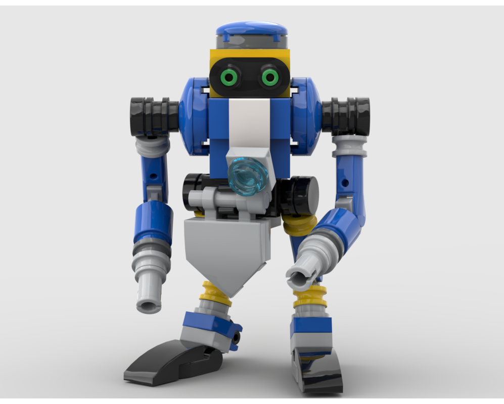 LEGO MOC-217010 E-100 Series Robots - Sonic Adventure (Modified from ...
