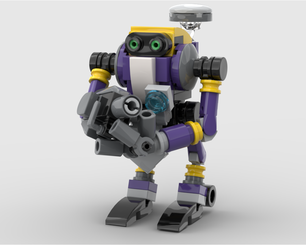 LEGO MOC-217010 E-100 Series Robots - Sonic Adventure (Modified from ...