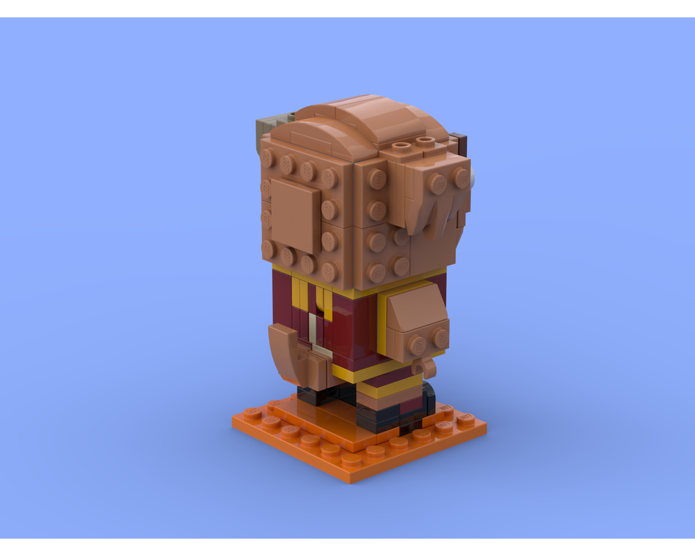 LEGO MOC Cleveland 'Moon Dog' Mascot Brickheadz by Penguins and plastic ...