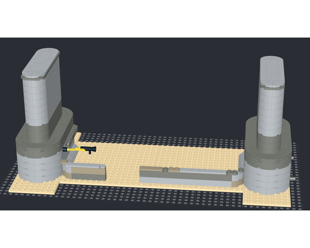 LEGO MOC Podracing Repair Pit by TigerTank1945 | Rebrickable - Build ...