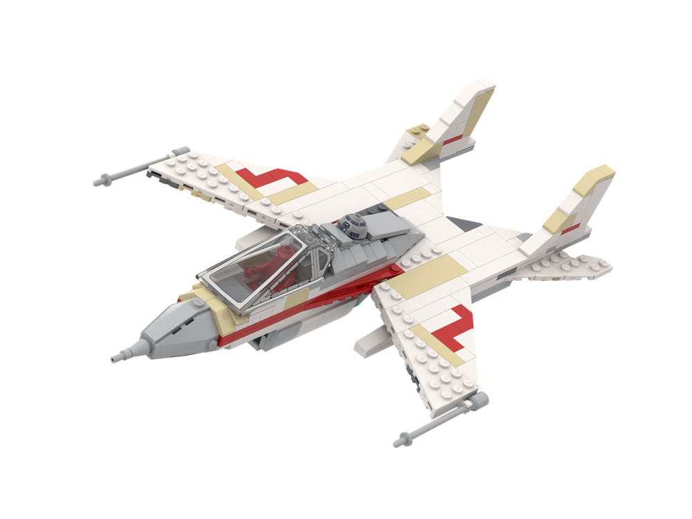 LEGO MOC P.1214 Xwing Mashup by Shturmovik | Rebrickable - Build with LEGO