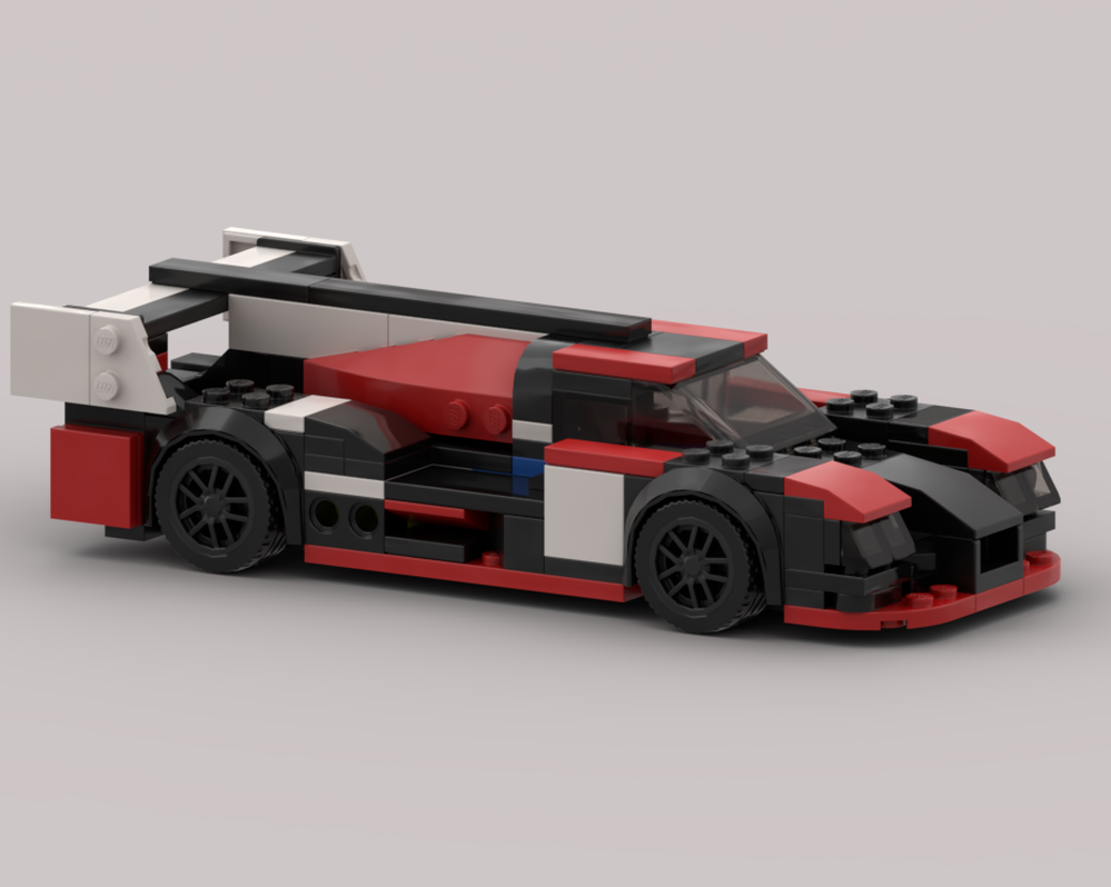 LEGO MOC SC55RS V6 Le Mans Hypercar by AfterDark | Rebrickable - Build ...