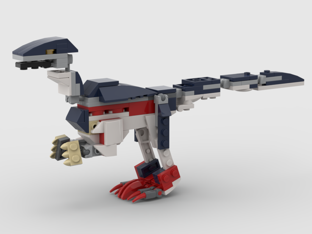 LEGO MOC 31088 Velociraptor mongoliensis 1:14 by SuperHeroBrick ...