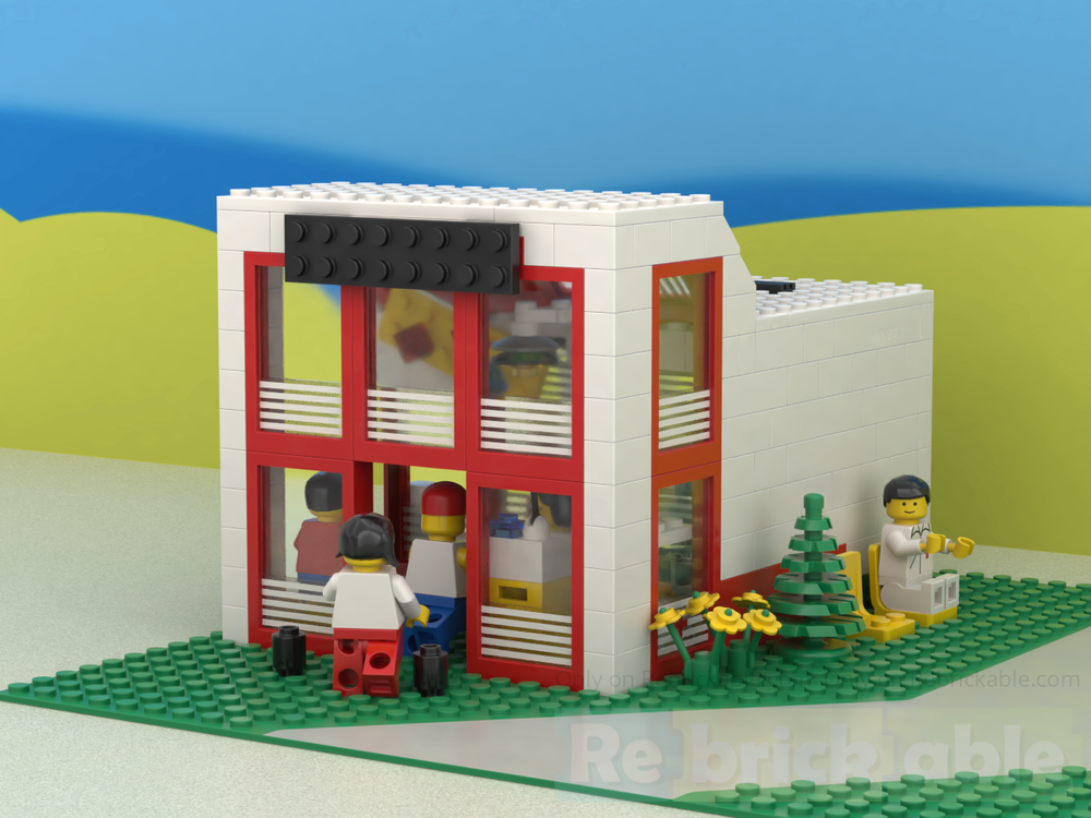 LEGO MOC 6380 Cinema by se1977 | Rebrickable - Build with LEGO