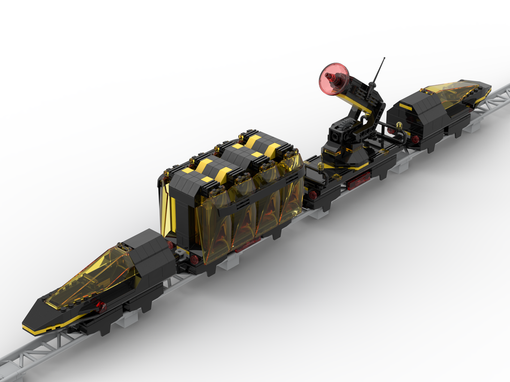 LEGO MOC-217056 Blacktron Monorail by Beptune | Rebrickable - Build ...