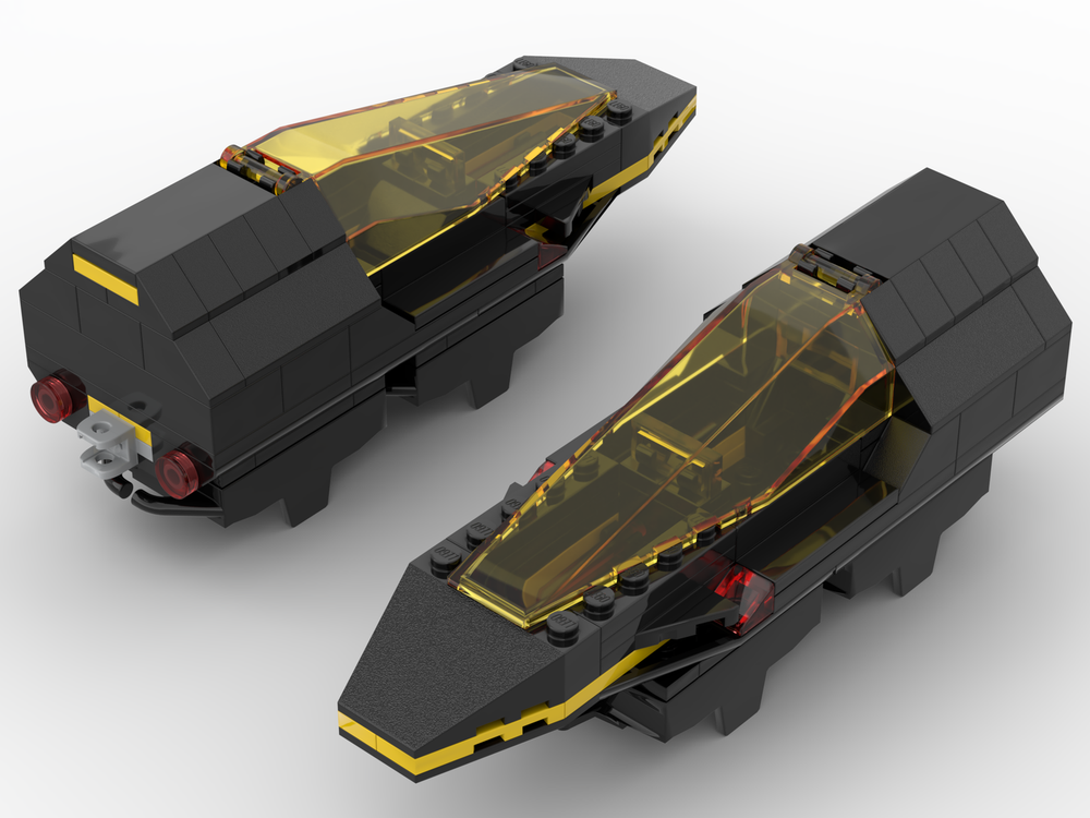 LEGO MOC-217056 Blacktron Monorail by Beptune | Rebrickable - Build ...