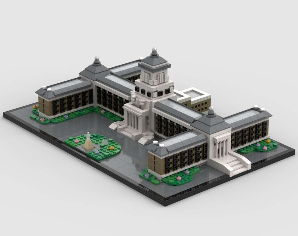 LEGO MOC OLD Manchu State Building by hb_ym700 | Rebrickable - Build ...