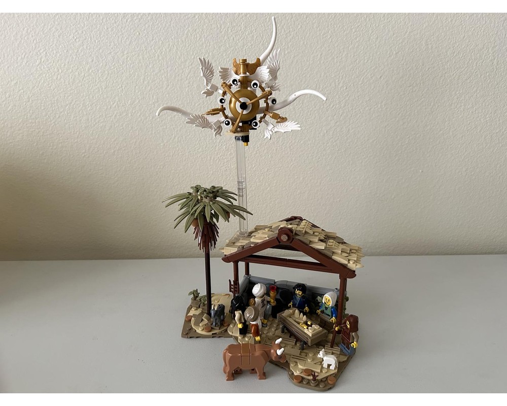 LEGO MOC Nativity Scene by BrixGoFar | Rebrickable - Build with LEGO