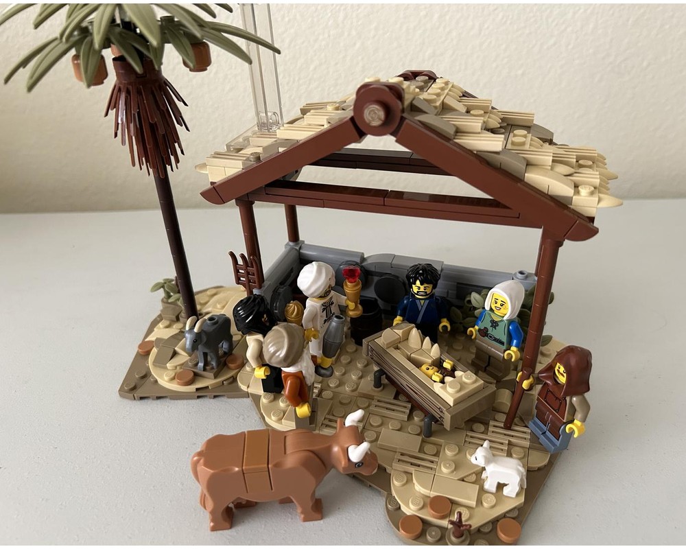 LEGO MOC Nativity Scene by BrixGoFar | Rebrickable - Build with LEGO