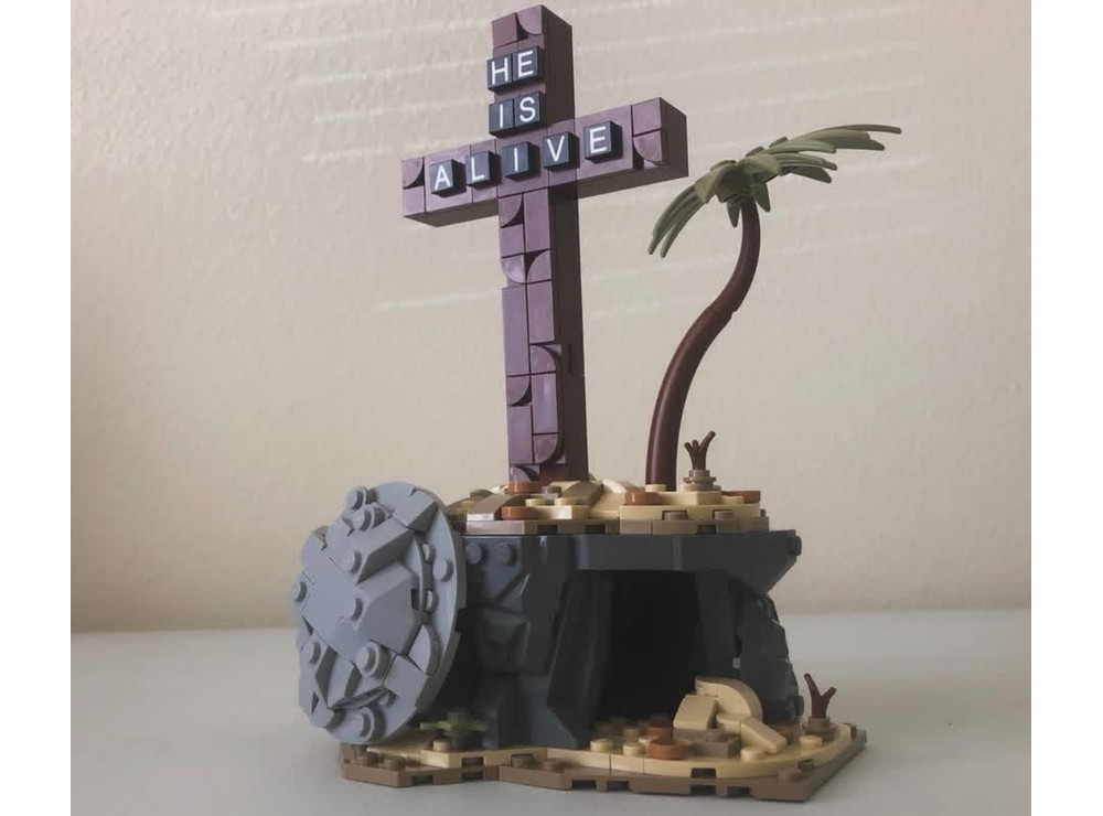 LEGO MOC-217067 Easter Scene by BrixGoFar | Rebrickable - Build with LEGO
