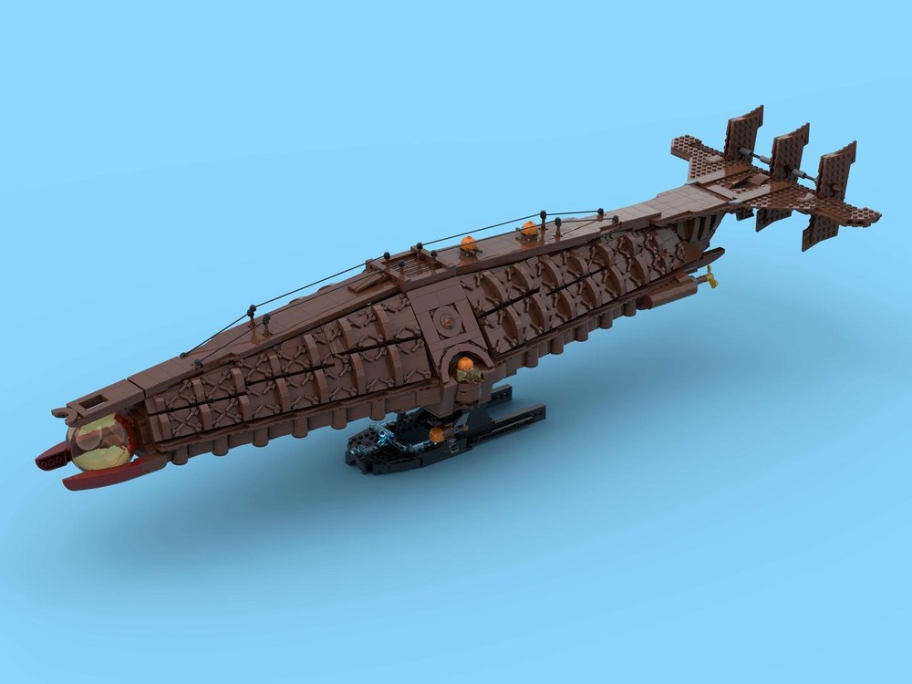 LEGO MOC Atlantis - Ulysses Submarine by Blueribbonbricks | Rebrickable ...