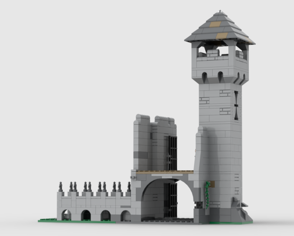 LEGO MOC Templar Tower by Longsword | Rebrickable - Build with LEGO