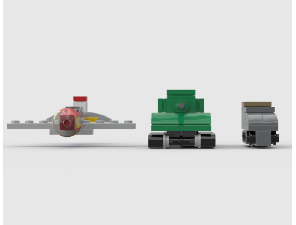LEGO MOC WW2 Mini US Vehicles by WillJoshJangles | Rebrickable - Build ...
