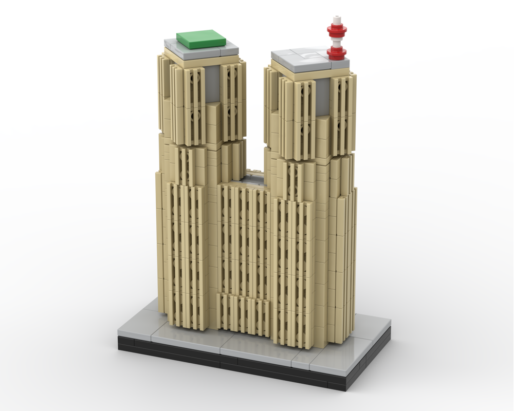 LEGO MOC 1:2000 Tokyo Metropolitan Government Building by IdiotPolo ...