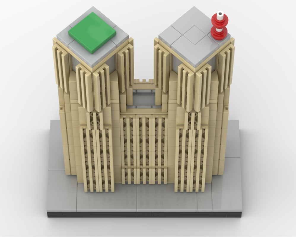 LEGO MOC 1:2000 Tokyo Metropolitan Government Building by IdiotPolo ...