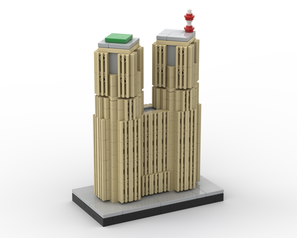 LEGO MOC 1:2000 Tokyo Metropolitan Government Building by IdiotPolo ...