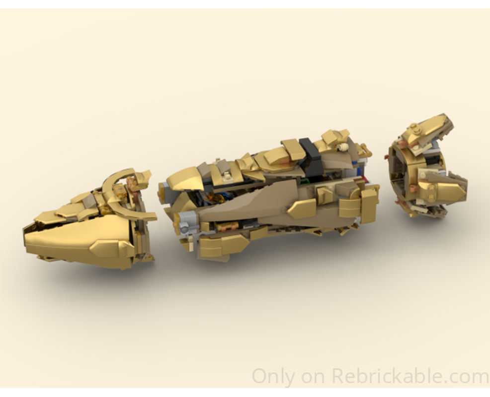 LEGO MOC-217081 76191: Infinity Rocket Ship by MK4 | Rebrickable ...