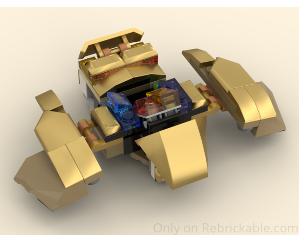 LEGO MOC-217081 76191: Infinity Rocket Ship by MK4 | Rebrickable ...