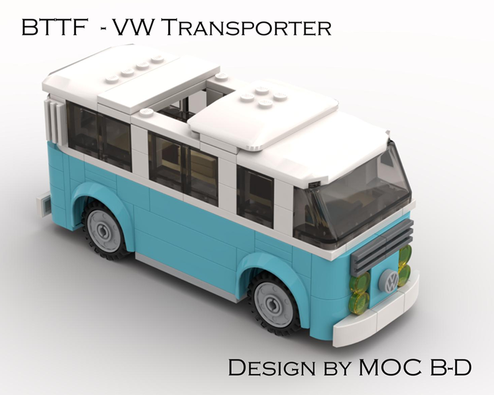 LEGO MOC BTTF - VW Transporter by MOC B-D | Rebrickable - Build with LEGO
