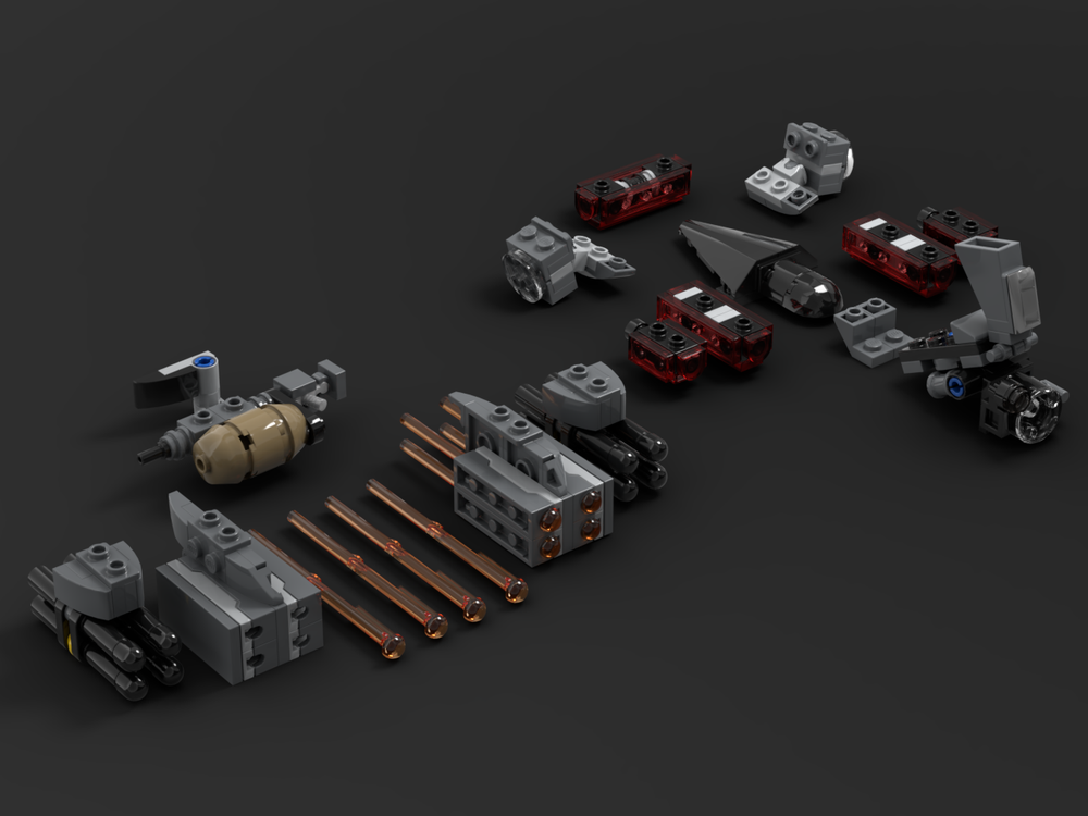 LEGO MOC D77-TC Pelican Variants Expansion Pack (Halo) by Builder Faber ...