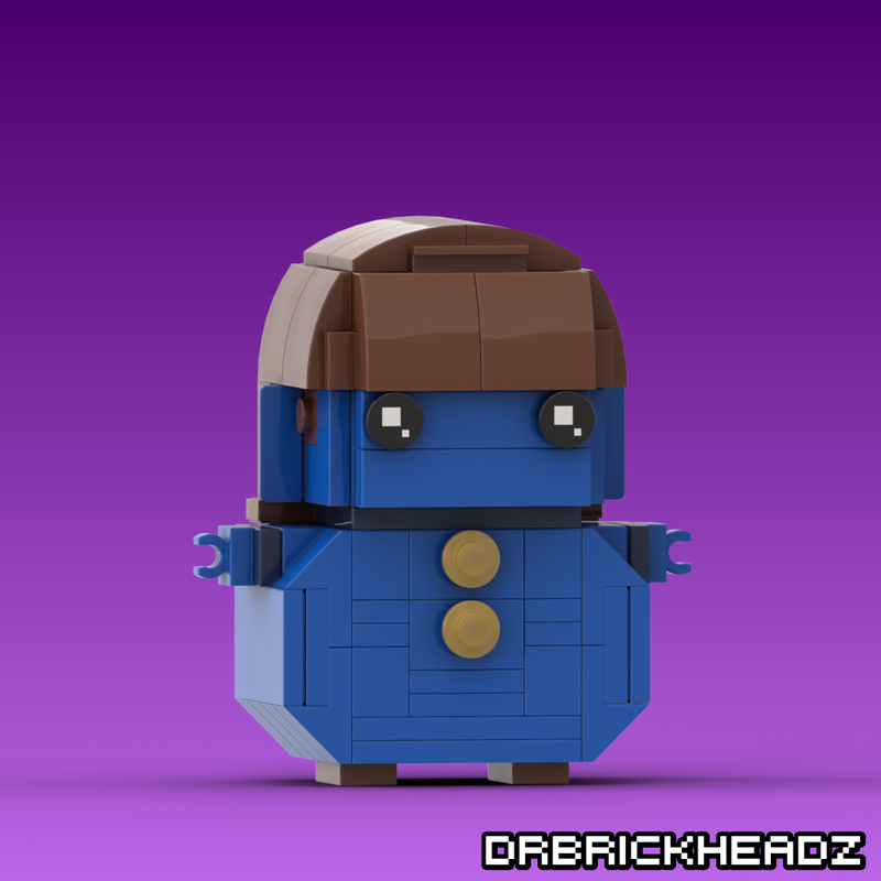 LEGO MOC Blueberry Violet Beauregarde (Willy Wonka & The Chocolate ...