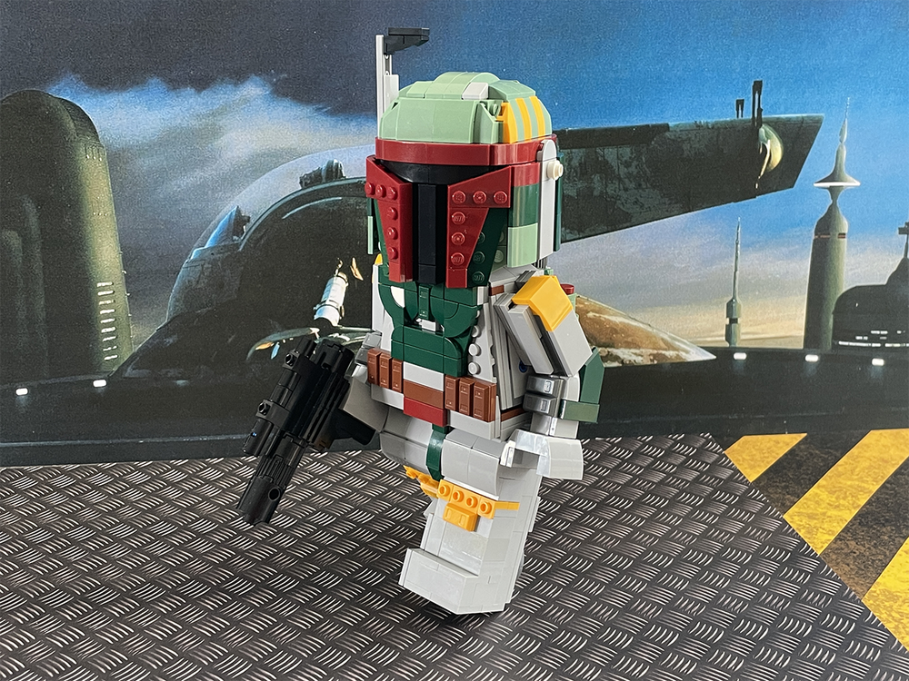 LEGO MOC-217104 Bounty Hunter (Up scaled minifigure) by abracada_brick ...