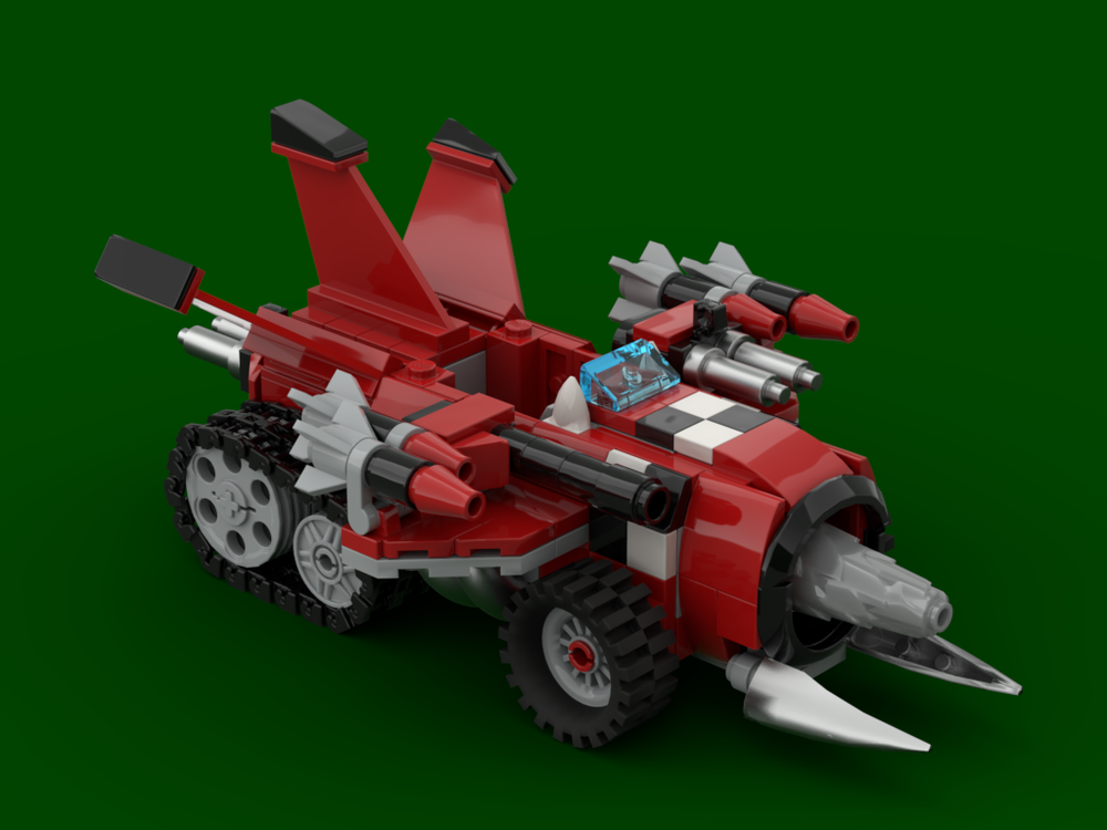 LEGO MOC-217126 Megatrakk Scrapjet by Kogi | Rebrickable - Build with LEGO