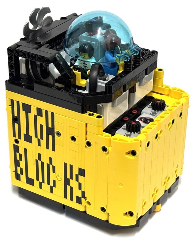 LEGO MOC FLL Base Robot High Blocks Submerged by TeamHighBlocks ...