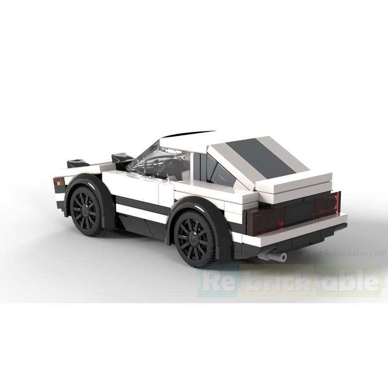 LEGO MOC Toyota AE86 by MinifigGarage | Rebrickable - Build with LEGO