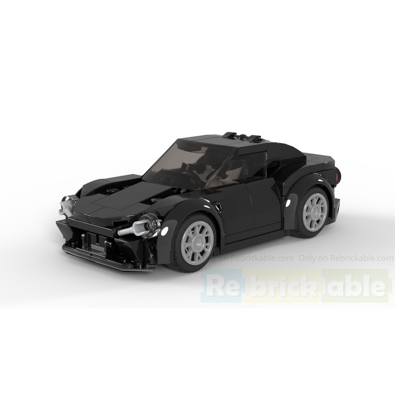 LEGO MOC Toyota GT86 by MinifigGarage | Rebrickable - Build with LEGO
