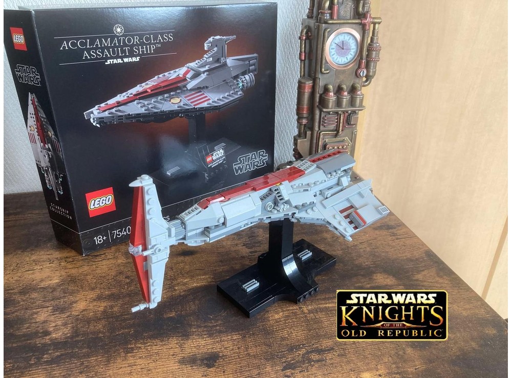 LEGO MOC-217139 75404 Acclamator Rebuild 4 Pack by CreationCaravan ...