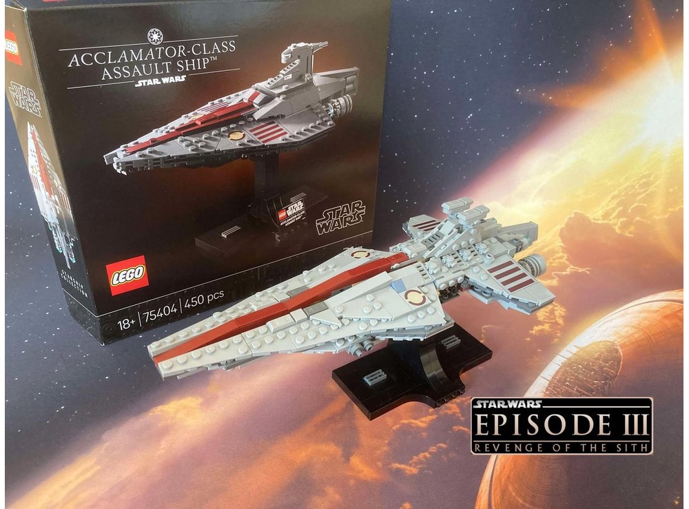 LEGO MOC-217139 75404 Acclamator Rebuild 4 Pack by CreationCaravan ...
